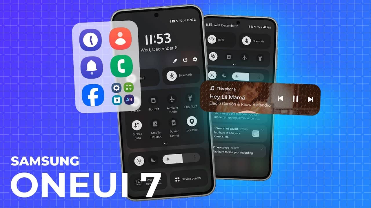 رابط کاربری One UI 7 به زودی منتشر میشود؛ منتظر تغییرات بزرگ باشید رابط کاربری One UI 7 به زودی منتشر میشود؛ منتظر تغییرات بزرگ باشید